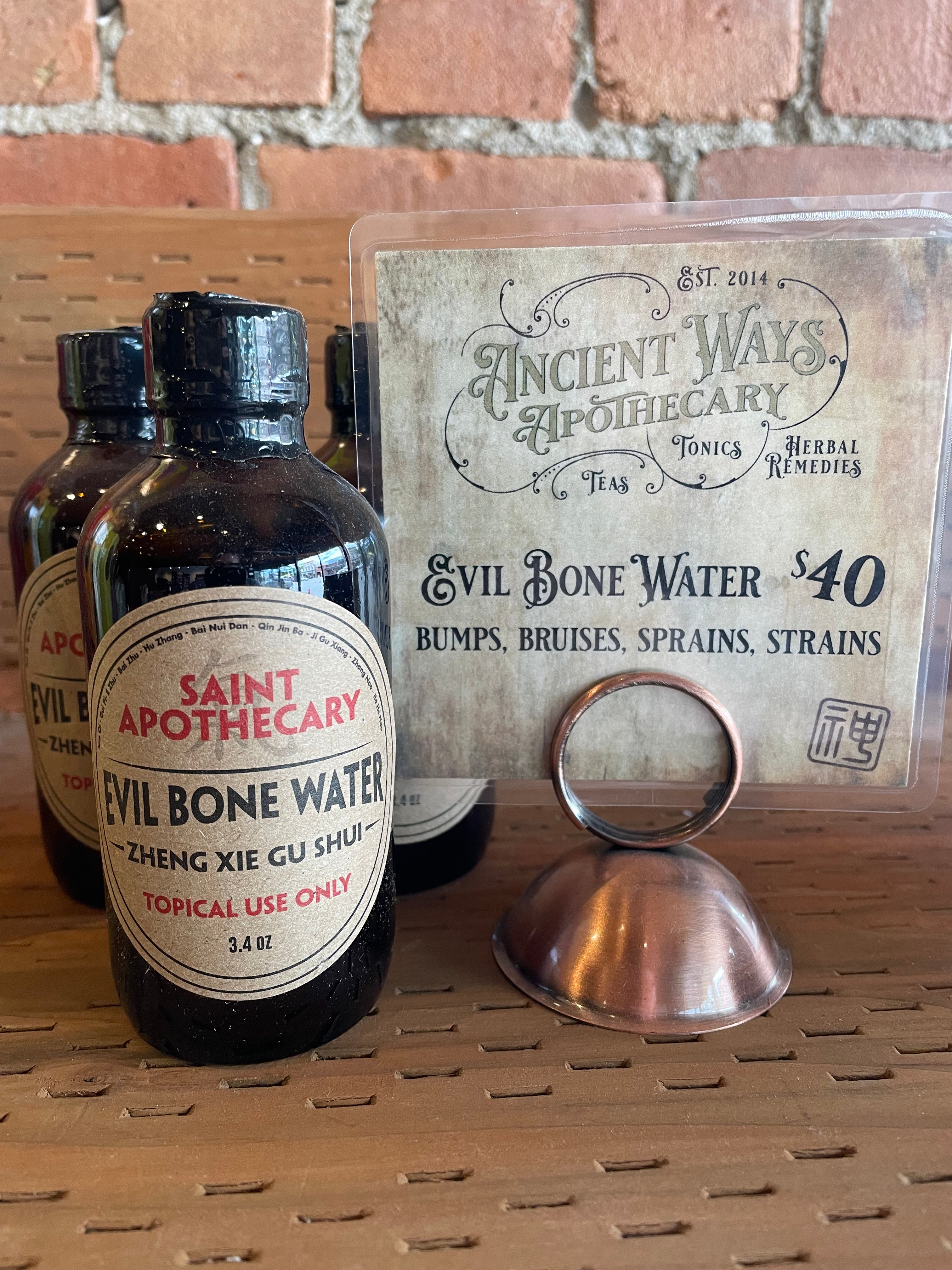 Zheng Xie Gu Shui | Evil Bone Water Liniment | Kalispell's Traditional ...
